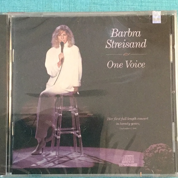 Columbia | Media | 4 Barbara Streisand One Voice Cd | Poshmark
